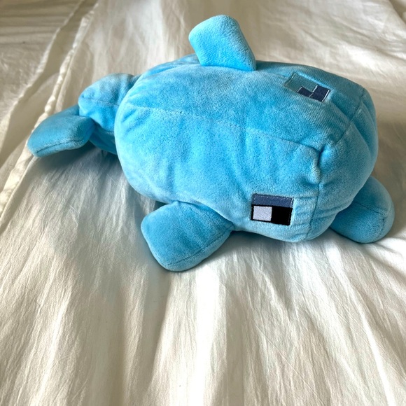 Mattel | Toys | Minecraft Plush Dolphin | Poshmark
